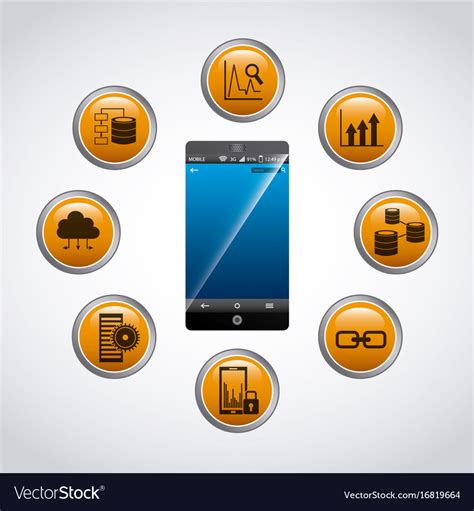 Data Storage Design Royalty Free Vector Image VectorStock