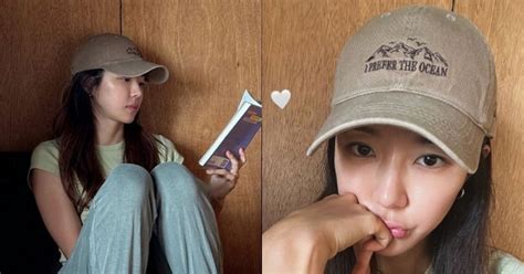 제주댁 박한별 애엄마 맞아 모자 써도 안 가려지는 청순 美모