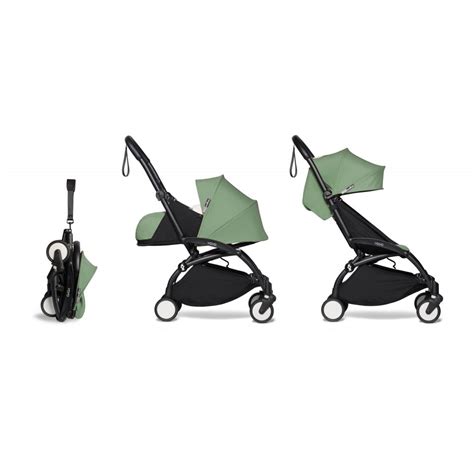 BABYZEN BABYZEN YOYO 2 Newborn Package 0+ Black Chassis - Peppermint ...