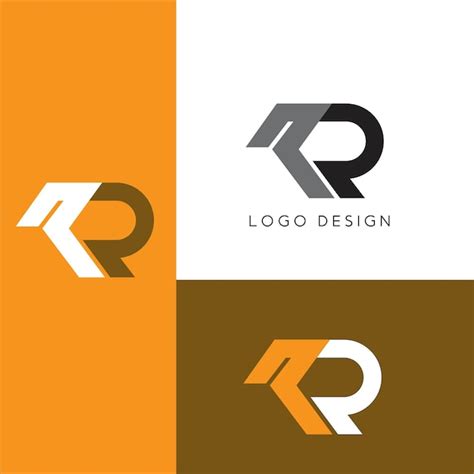 Premium Vector Kr Initial Letter Logo Design