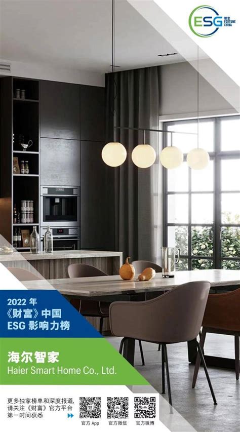 《财富》首份esg榜单公布：海尔智家上榜企业理念社会