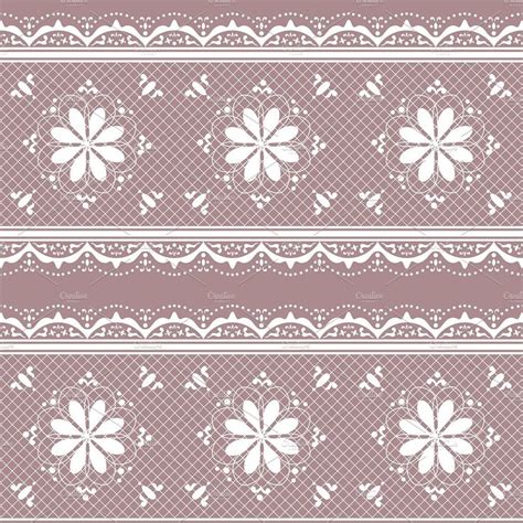 Seamless Lace Patterns Dantel