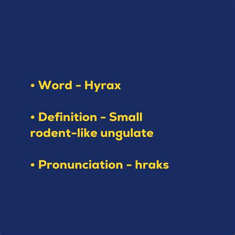 Hyrax
