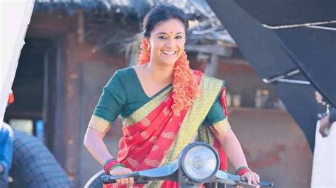 Keerthy Suresh Wraps Nanis Dasara Says It Will Be A Feather On Her Cap