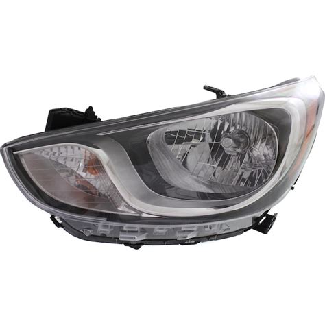 Garage Pro Driver Side Headlight With Bulbs Halogen Standard Type