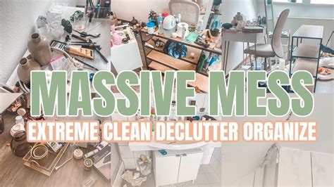 Massive Clean Declutter Organize With Me Extreme Summer Cleaning