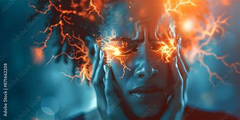 Illustration Of Individual Experiencing Fatigue From Nerve Damage