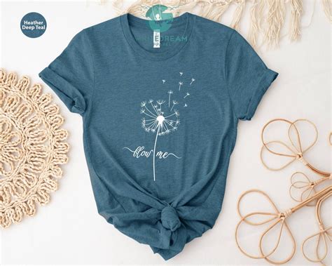 Blow Me T Shirt Dandelion Shirt Flower Shirt Nature Shirt