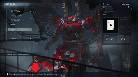 Есть ли в Armored Core фоторежим All Games