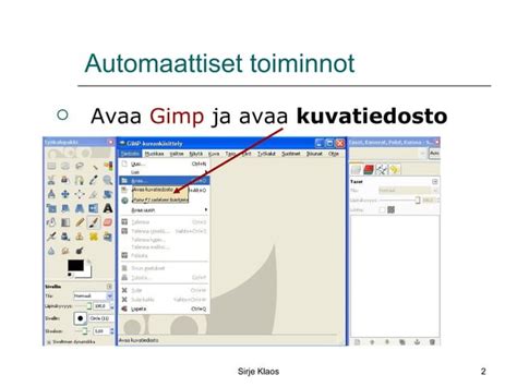 Gimp 26 Animation Ppt