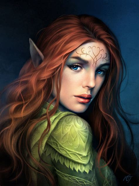 Commission Malvae By Inar Of Shilmista On Deviantart Elves Fantasy Elf Art Fantasy Art