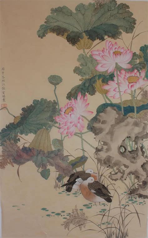 游园惊梦徐辉国画作品赏析 书画艺术家大数据 艺盘