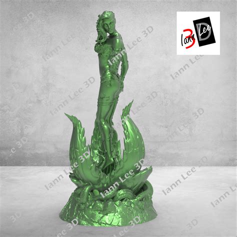 Archivo D Poison Ivy Hiedra Venenosa DC comics Diseño imprimible en D para descargarCults