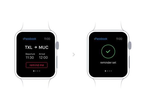 Boarding Pass Ui Boarding Pass Passbook Apple Watch
