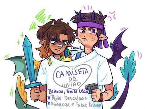 ️qsmp Comics ️ Cellbit Trajes Criativos Desenhos De Youtubers