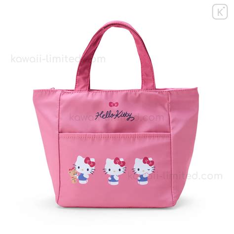 Japan Sanrio Original Insulated Lunch Bag Hello Kitty Kawaii Limited