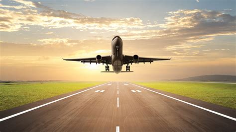 Fondos De Pantalla Avións Avión Comercial Despegue Aviación Descargar
