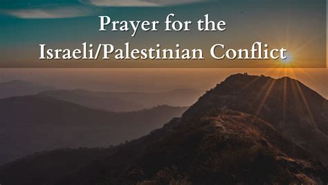 Prayer For Israelipalestinian Conflict Bishop Debra Wallace Padgett