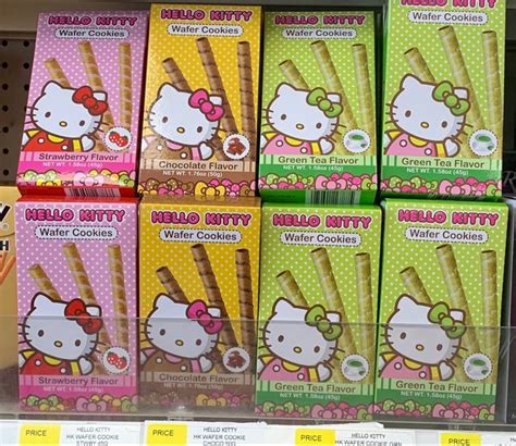 Hello Kitty Snacks Flavoured Green Tea Hello Kitty Flavored Tea
