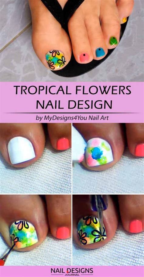 Simple Diy Toe Nail Designs For 2023 Nail Designs Journal