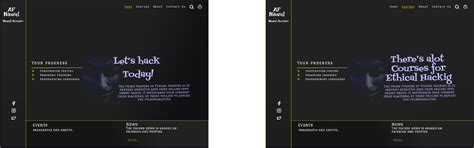 Hacking Website Figma