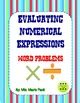 Evaluating Numerical Expression Word Problems Order Of Operations