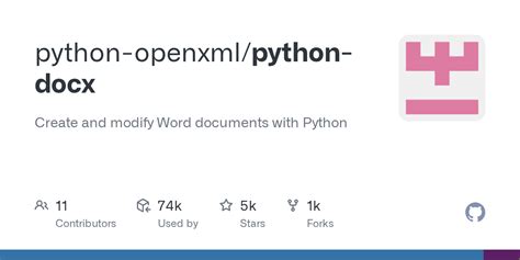 github python openxml python docx create and modify word documents with python