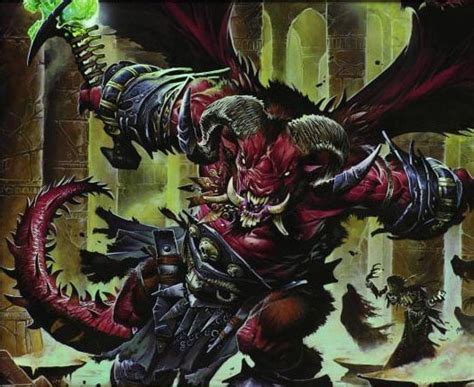 Dandd Orcus Demon Prince Of Undeath In Miniature Form Bell Of Lost Souls