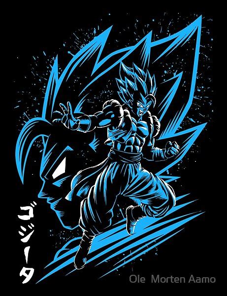 Dragon Ball Z Super Saiyan Fusion Gogeta Blue Dragon Ball By Ole Morten