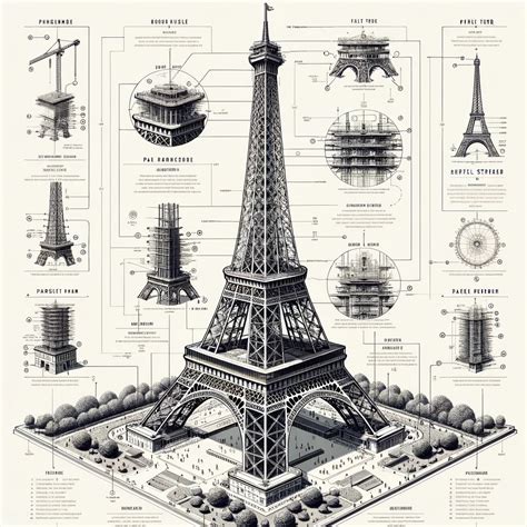 Torre Eiffel Estructura Artofit