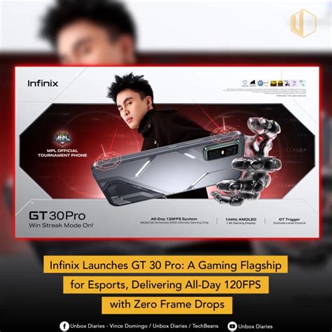 Infinix Launches Gt Pro A Gaming Flagship For Esports Delivering All Day Fps With Zero