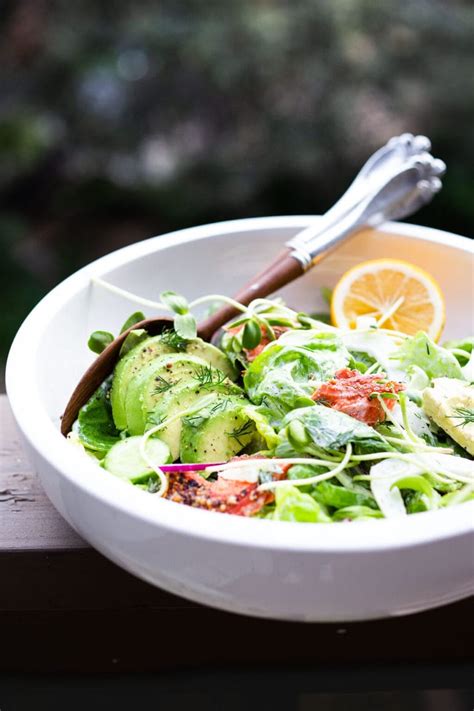 Smoked Salmon Avocado And Fennel Salad Feasting At Home