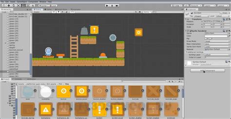 Unity Базовый курс 2D платформер с нуля видеоуроки создания игр