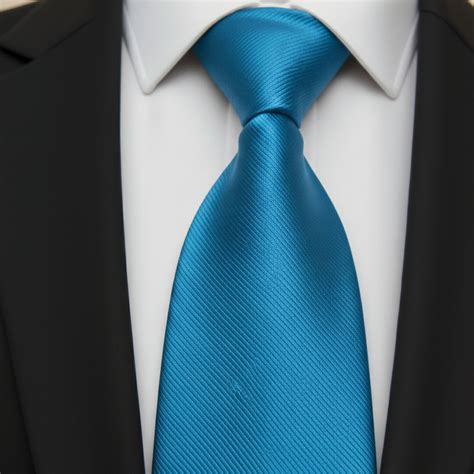 Mens Bespoke Necktie S 097 Aqua Blue A Hand Tailored Suit