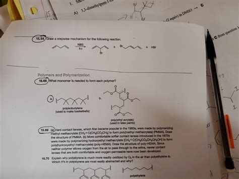 Solved 15 50 Draw All The Monochlorination Products That