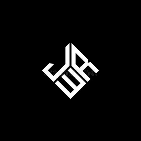 Jwr Letter Logo Design On Black Background Jwr Creative Initials