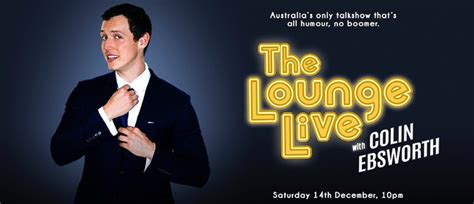The Lounge Live With Colin Ebsworth Perth Eventfinda