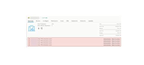 Vmware Esxi Tpm Configuration Fix Tpm Attestation Alarm Vmware