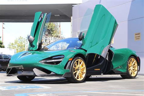 British Racing Green Mclaren 765lt Spider