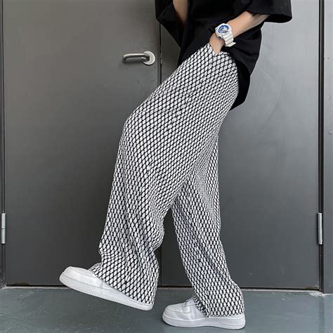 กางเกงขายาวลําลอง ทรงหลวม ทรงตรง สไตล์เกาหลี สําหรับผู้ชาย Shopee Thailand