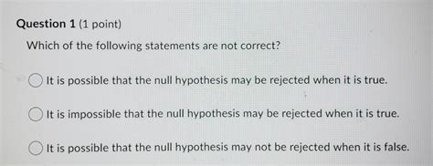solved question 1 1 point which of the following