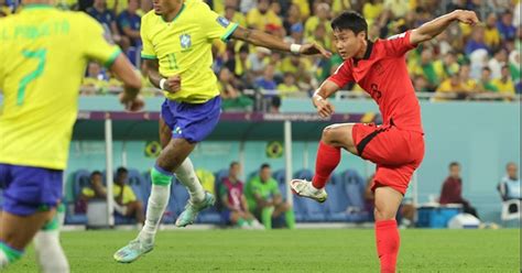 카타르 월드컵 베스트골 뽑는 투표서 후보에 오른 한국 대표팀 선수 민중의소리