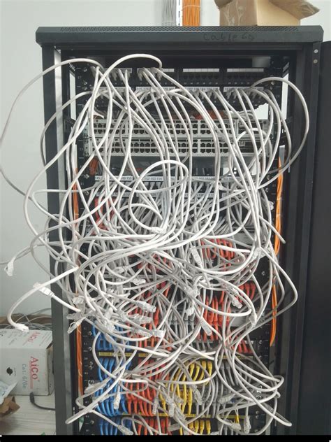 Issa Swai On Linkedin Connecting The Patch Panel With The Cisco Switch 9300 Im Currently…