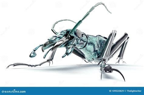 Digital Safety Concept Electronic Computer Bug Isolated Stock