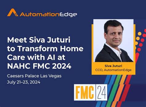 Automationedge On Linkedin Homecare Nahc Nahcfmc Homecare Hospice Innovation Technology…