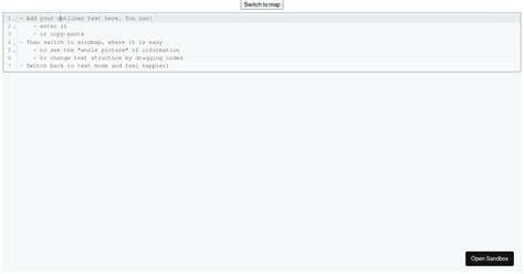 React Jsmind Codesandbox