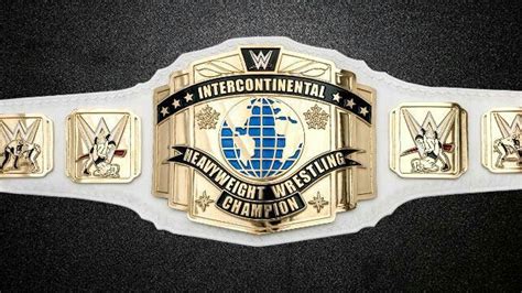 Wwe Intercontinental Championshipwhite Strap Wwe Intercontinental
