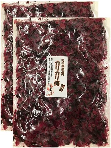 Amazon 紀州南高梅 カリカリ梅 Karikariume 270g 2個 国産 カリカリ刻みしそ梅 刻み梅 おにぎり 混ぜご飯 大量