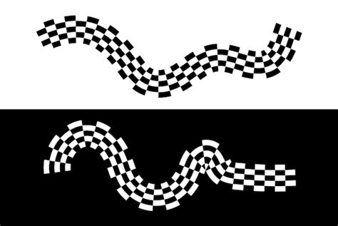 Bandera De Fondo De La Carrera Bandera A Cuadros De Cuadros En Blanco Y