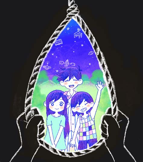 Sunny Aubrey Kel Hero Aubrey And 2 More Omori Drawn By Suniiinu